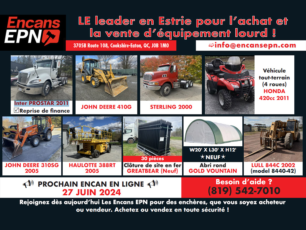 Online Heavy Equipment Auction